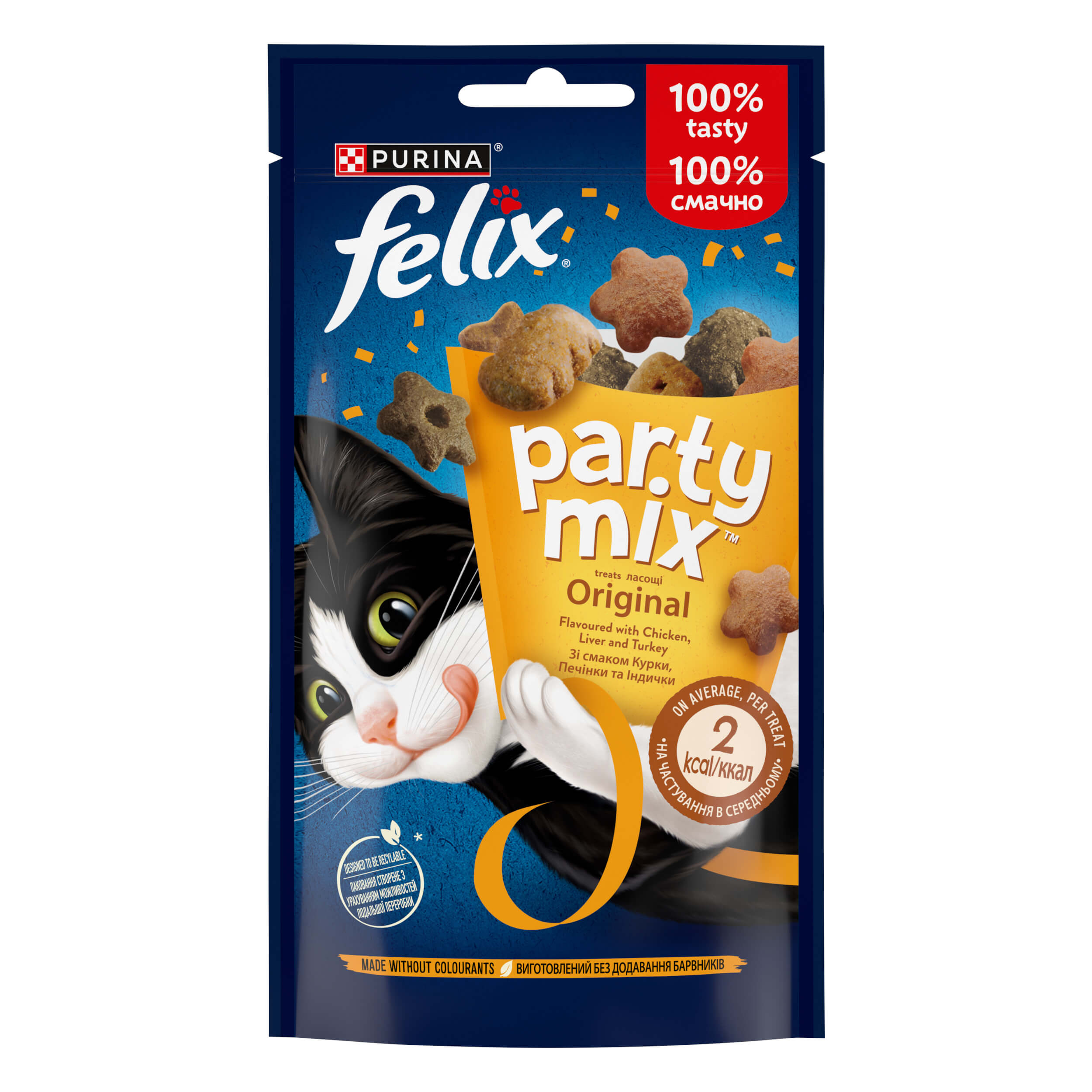 Kačių užkandžiai „FELIX® PARTY MIX Original Mix“ | Purina